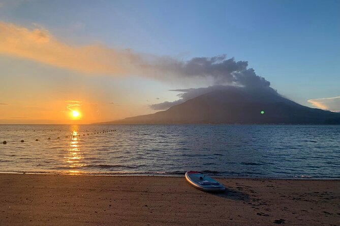 Kagoshima Volcano Sunrise SUP Activity Inc. Breakfast & Transport - Exploring Kagoshima