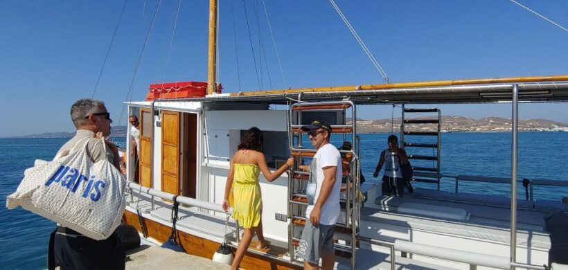 Kaiki cruise to Antiparos & Despotiko including BBQ lunch - The Itinerary—What You’ll Experience