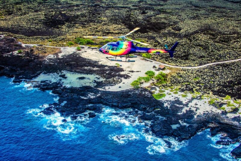Kailua-Kona: Coastal Scenic Doors On/Off Helicopter Tour - Key Points