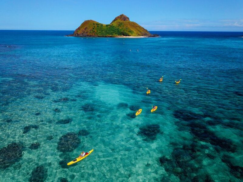 Kailua: Mokulua Islands Guided Kayak and Snorkeling Tour - Key Points