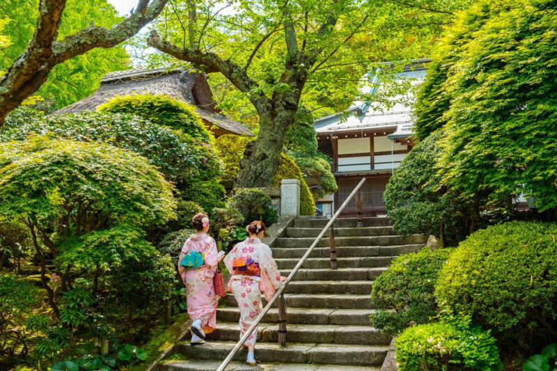 Kamakura: Best Guided Day Tour With Tea Ceremony - Kotoku-in Temple