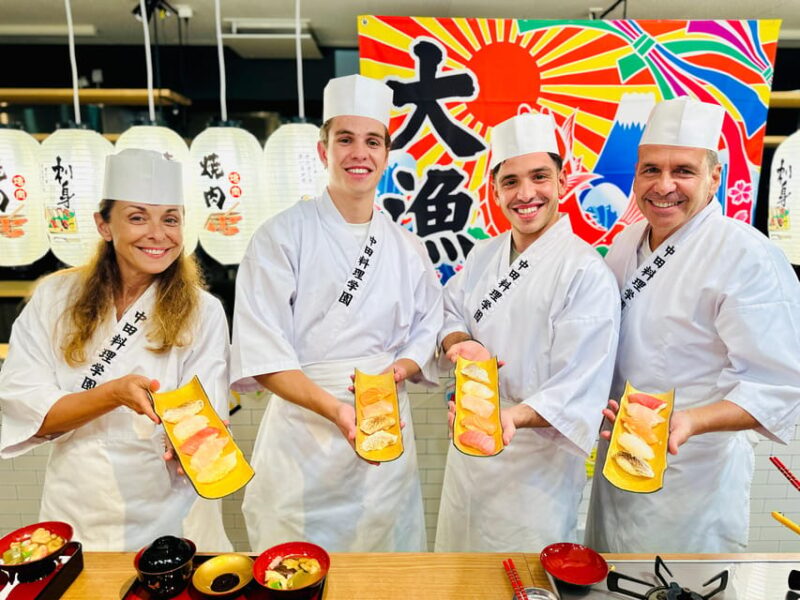 Kanazawa: Osaka Expo Approved Sushi & Japanese Cooking Class - Class Details