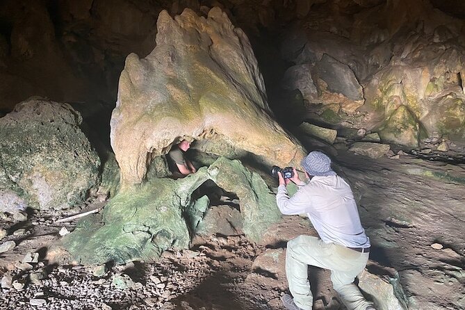 Karpathos Aperi Limniotis Cave Hike for Stalagmites / Stalactites - Exploring the Stalagmites and Stalactites