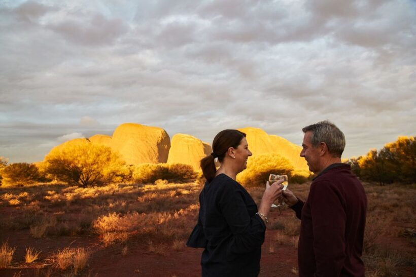 Kata Tjua Sunset Tour with Sparkling Wine and Cheeseboard - A Well-Balanced Look at the Experience