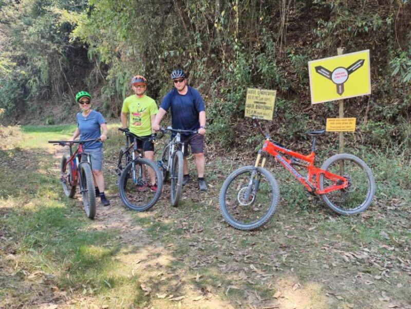Kathmandu and Surrounding Full-Day Mountain Biking Tour - Key Points