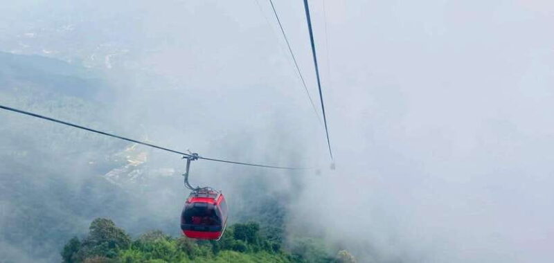 Kathmandu: Chandragiri Cable Car and Monkey Temple tour - Visiting Bhaleshwor Mahadev Temple and Viewpoint
