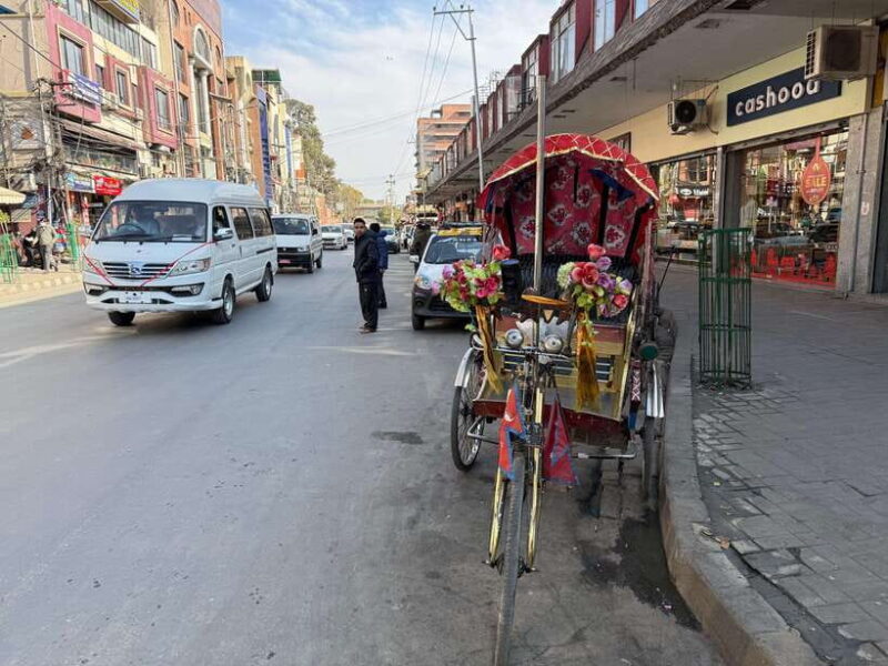 Kathmandu: Food, Drink and Shopping Rickshaw Tour - Key Points