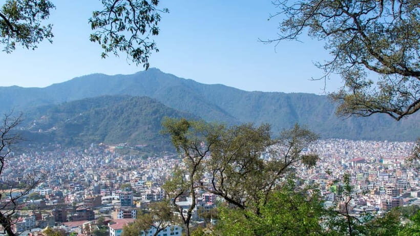 Kathmandu: Monkey Temple Guided Monkey Watching Tour - The Scenic View and the Spiritual Atmosphere