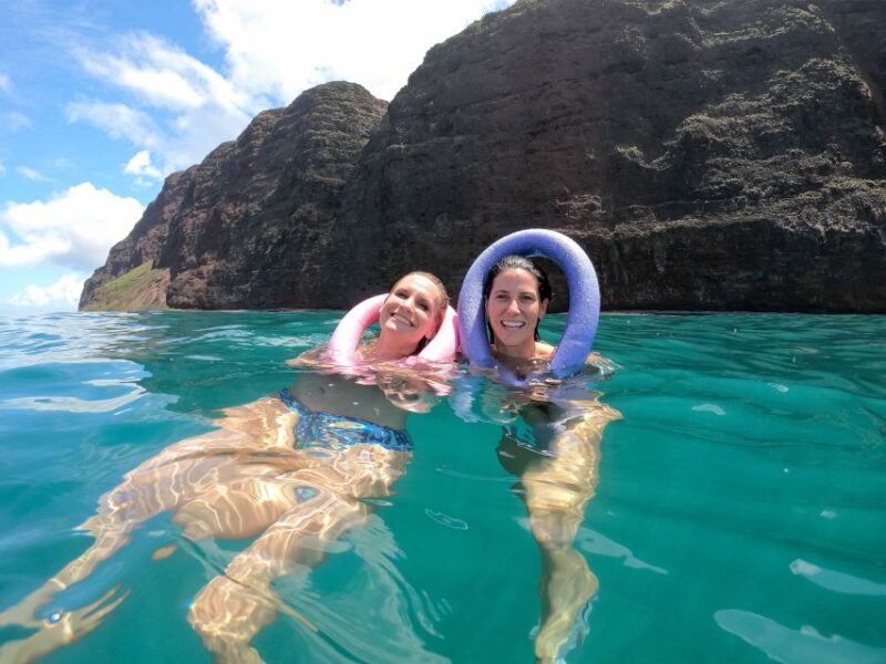 Kauai: Napali Coast Sail & Snorkel Tour from Port Allen - The Snorkeling Experience