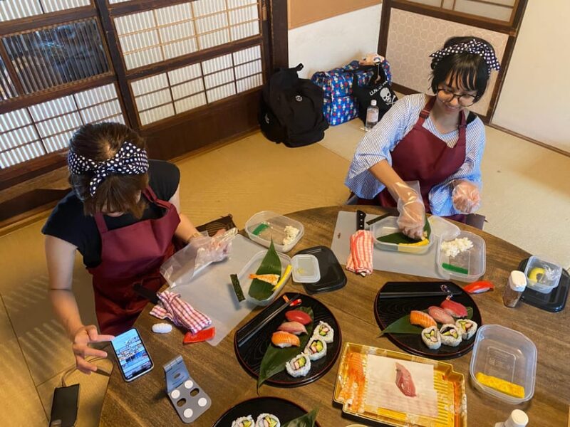 KAWAGOE: Hands-On Sushi Class 5 Min From Kashiya Yokocho - Booking and Cancellation Policy