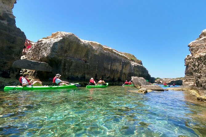 Kayak and Canoe Tour to Roca Vecchia and La Grotta Della Poesia - Highlights of the Experience