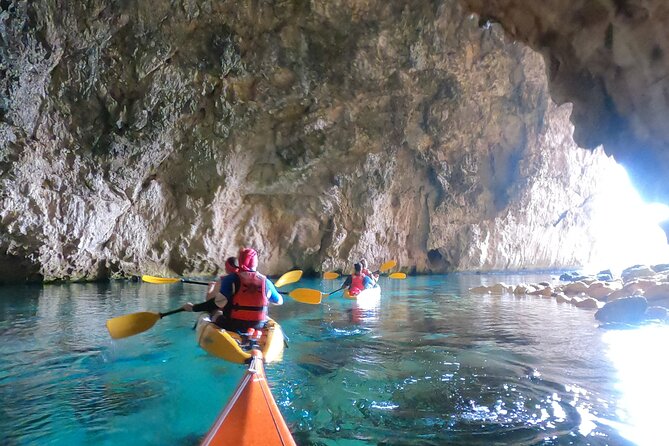 Kayak and Snorkel Excursion in Jávea. Portitxol - Granadella - Snorkeling Exploration