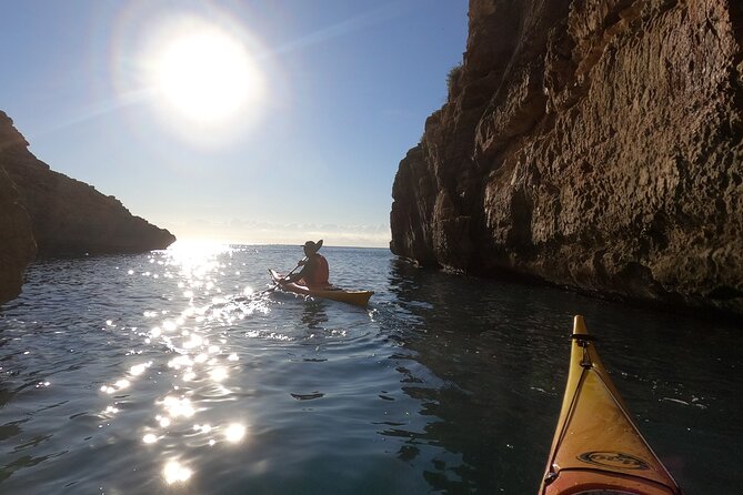 Kayak and Snorkel Excursion in Jávea. Portitxol - Granadella - Scenic Cave Stop