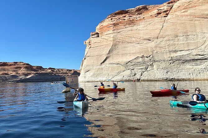 Kayak Antelope Canyon paddle only - Key Points