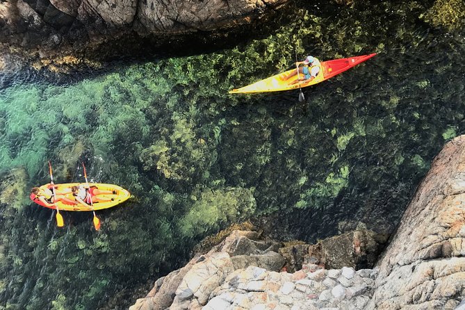 Kayak Excursion in Playa De Aro - Discovering the Caves and Coves