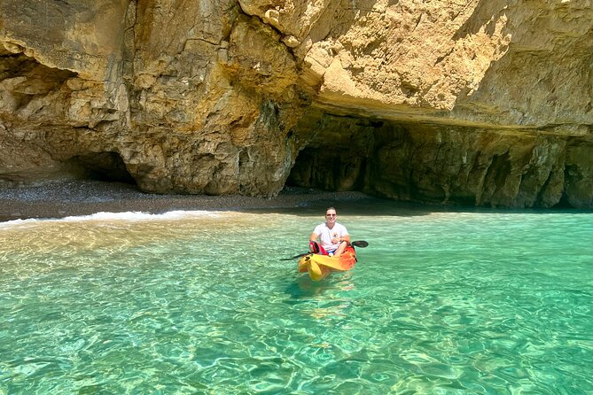 Kayak Javea Guided Cala Granadella, llop marí cave, cala en caló - An Authentic Kayaking Adventure in Javea: Cala Granadella, Llop Marí Cave, and Cala en Caló