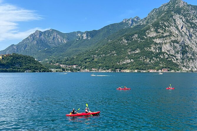 Kayak on Lake Como: stunning landscapes & Aperitif - Key Points