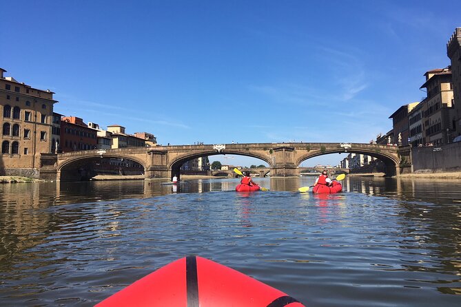 Kayak on the Arno River in Florence Under the Arches of the Old Bridge - The Highlights of the Arno River Tour