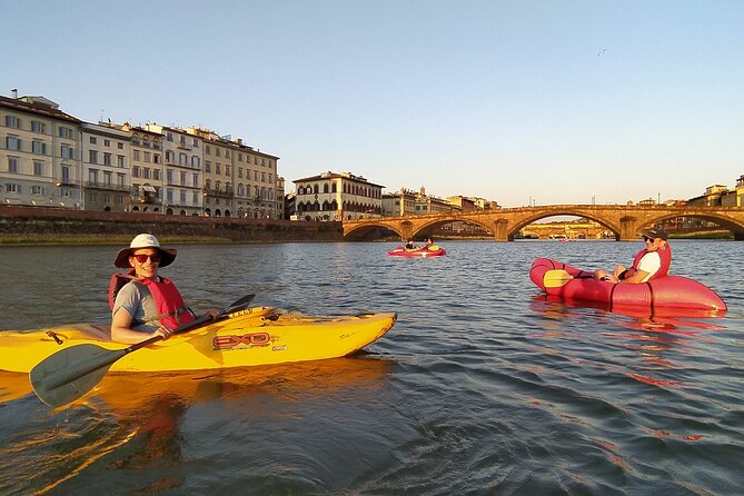 Kayak on the Arno River in Florence Under the Arches of the Old Bridge - Knowledgeable and Engaging Guides