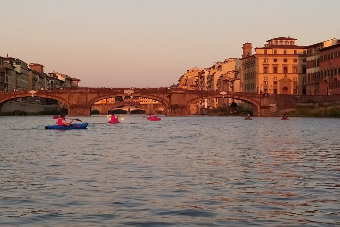 Kayak on the Arno River in Florence Under the Arches of the Old Bridge - Exceptional Customer Feedback