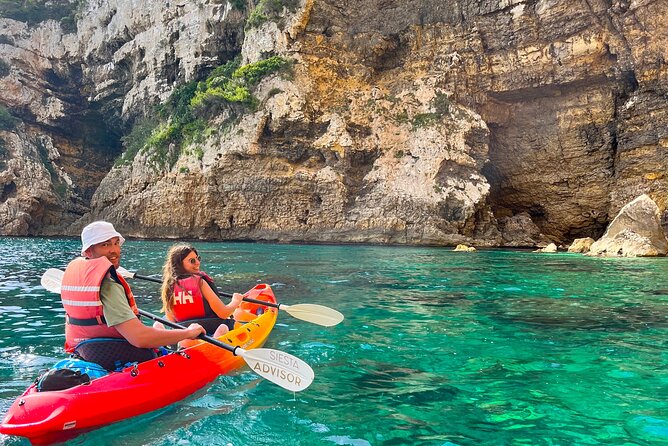 Kayak Paradise: Cala Portixol Snorkel, Cave & Cliff Jumping Tour - The Sum Up