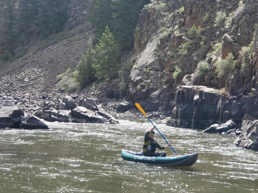 Kayak the Gorgeous Upper Colorado River - guided 1/2 day - The Value and Experience