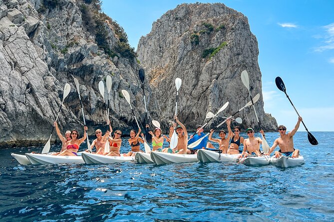 Kayak tour in Capri between caves and beaches. Photos included. - Key Points
