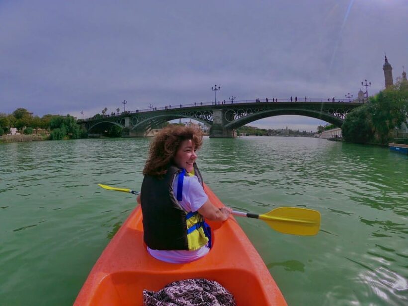 Kayak tour of historic Seville, Triana and Cartuja - Key Points