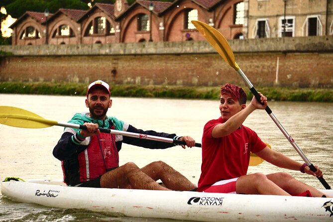Kayak tour on the river Arno, Pisa (aperitif upon request) - Guest Feedback