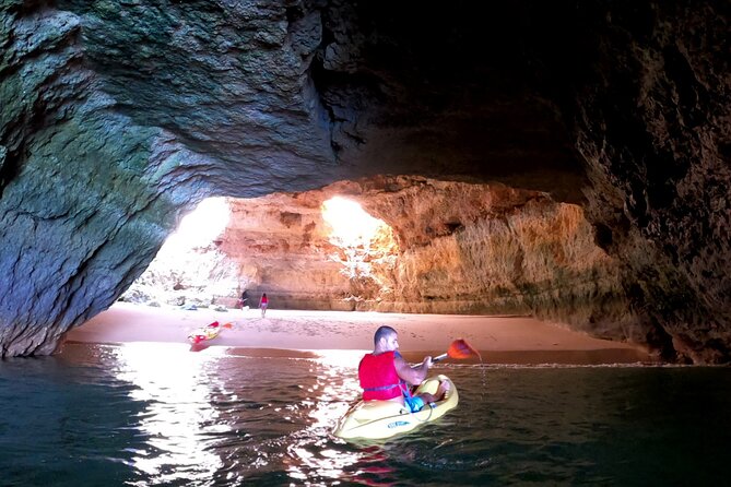 Kayak Tour to Benagil Cave & Marinha Beach - From Portimão - Exploring the Benagil Cave