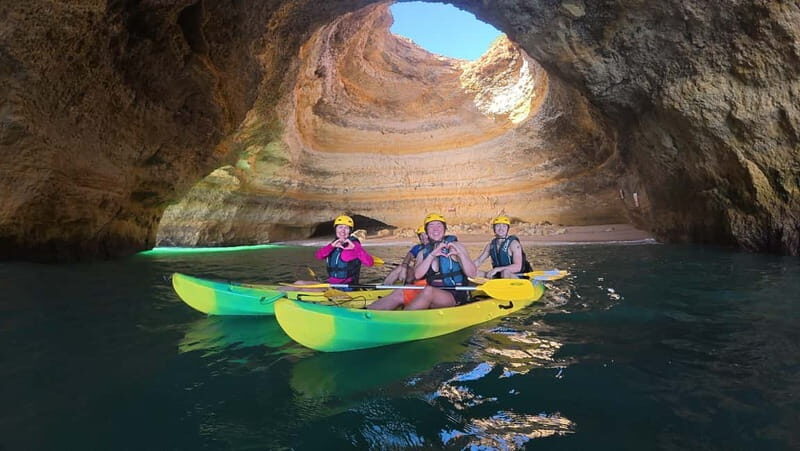 Kayak Tour Unexplored Caves + Benagil Cave - The Sum Up