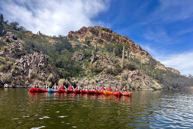 Kayaking 3 Hr Canyon & Cliffside on Saguaro Lake - Key Points