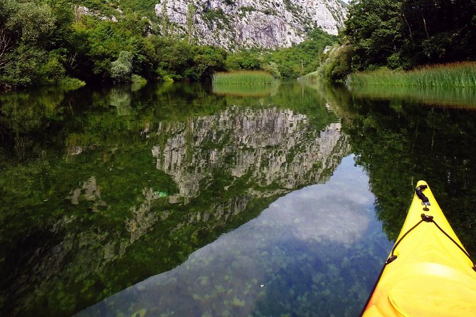Kayaking and Snorkeling in Omiš - Relaxing at the Sandy Beach