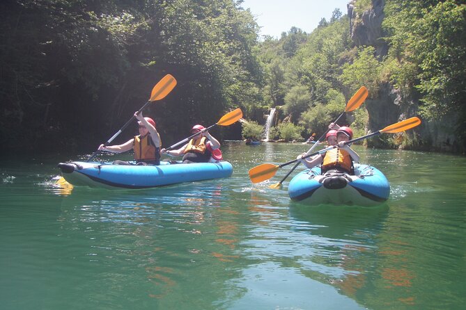 Kayaking at the Mreznica Canyon - Paddling Through the Scenic Canyon