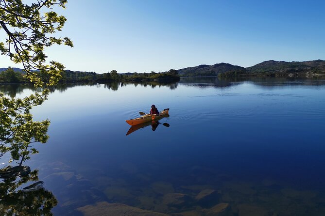 Kayaking in Aksdal - Exploring the Lake