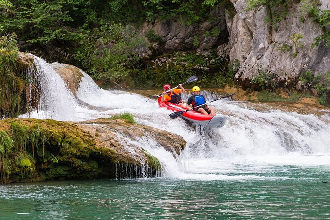Kayaking in Mreznica Waterfalls Near Slunj and Plitvice Lakes - Gearing Up for the Adventure