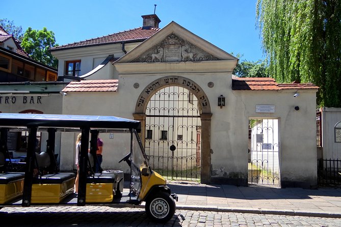 Kazimierz, Jewish Ghetto, Schindlers List Story - Golf Cart Tour - Visiting the Former Jewish Ghetto