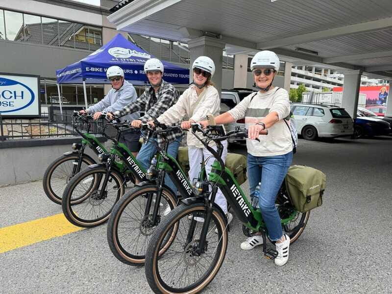 Kelowna: E-Bike Ride and Axe Throwing Adventure - Authentic Experiences and Positive Reviews