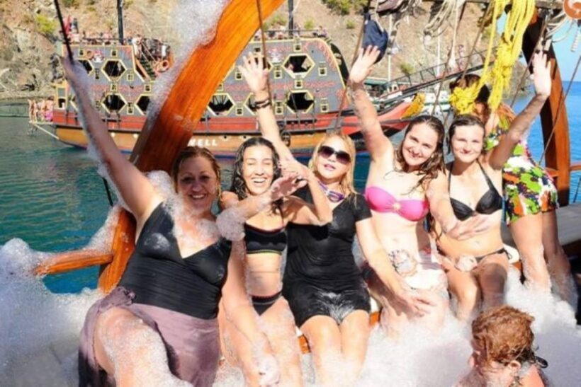 Kemer/Antalya/Belek/Kundu, Exciting Pirate Ship Adventure - Exploring Ancient Phaselis Bay