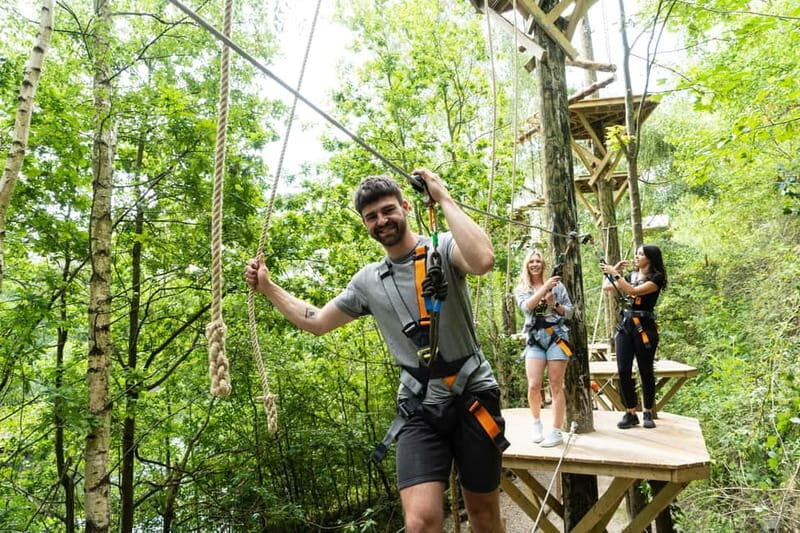Kent: Treetop High Ropes Adventure Course - Whats Included and What’s Not