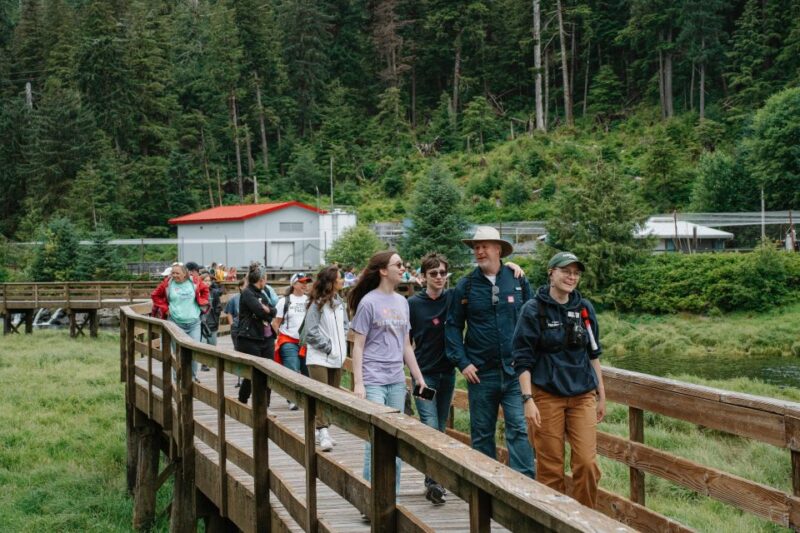 Ketchikan: Alaska Rainforest Sanctuary and Totem Park Walk - The Historic Sawmill and Native Totem Poles
