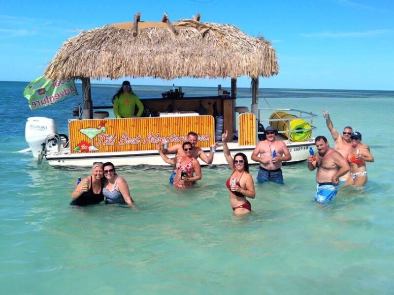 Key West: 4-Hour Private Sandbar Cruise on a Tiki Bar Boat - The Experience From Previous Travelers