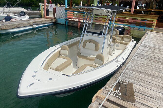Key West Center Console Boat Rental With Sound and Seat Upgrade - An Authentic Water Adventure in Key West