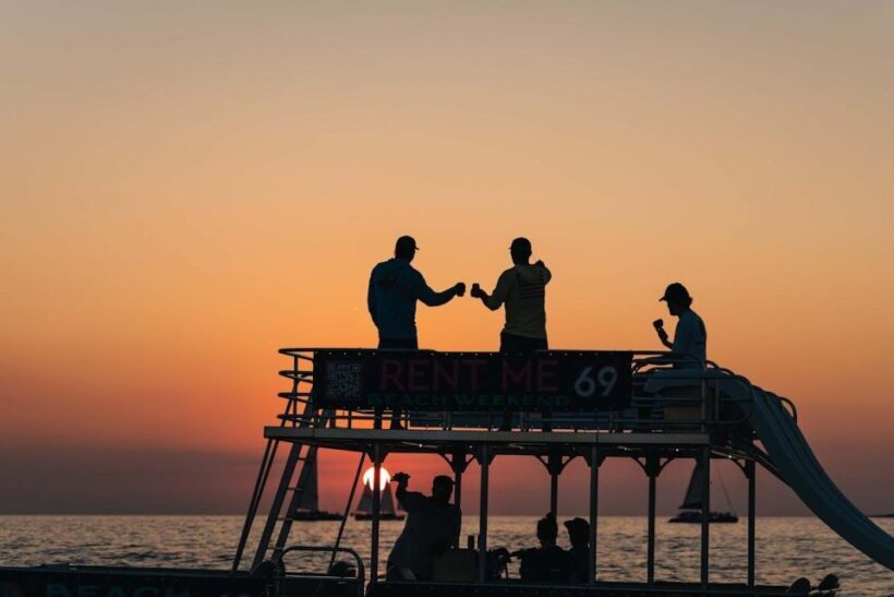 Key West: Double Decker Pontoon Boat Rental - What the Experience Feels Like
