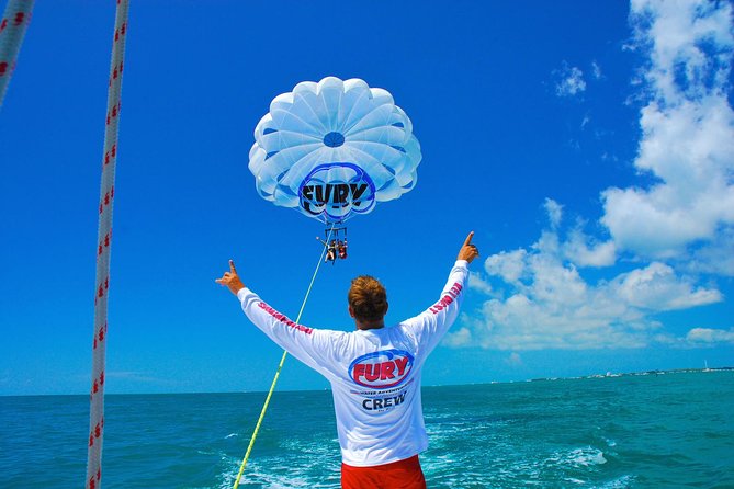 Key West Parasailing Adventure above Emerald Blue Waters - FAQs