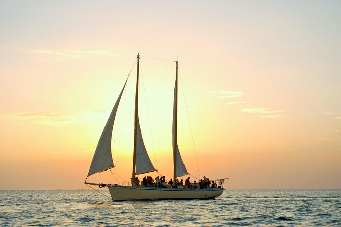Key West Small-Group Sunset Sail with Wine and Hors d'oeuvres - Key Points