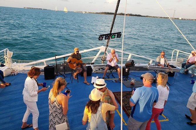 Key West Sunset Sail with Live Music, Drinks and Appetizers - Key Points