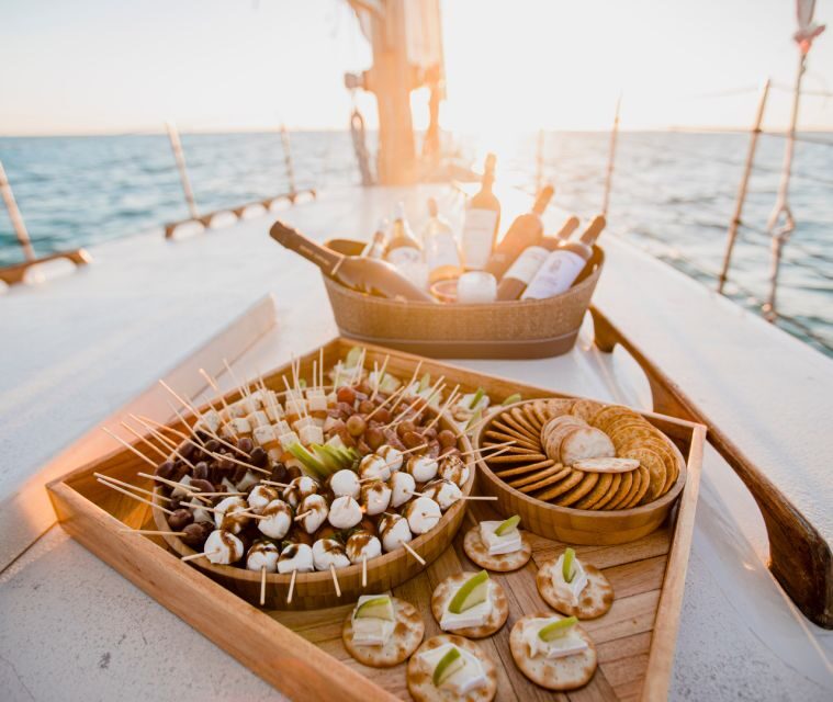 Key West Wind and Wine Sunset Sail aboard classic Schooner - A Close Look at the Wind and Wine Sunset Sail