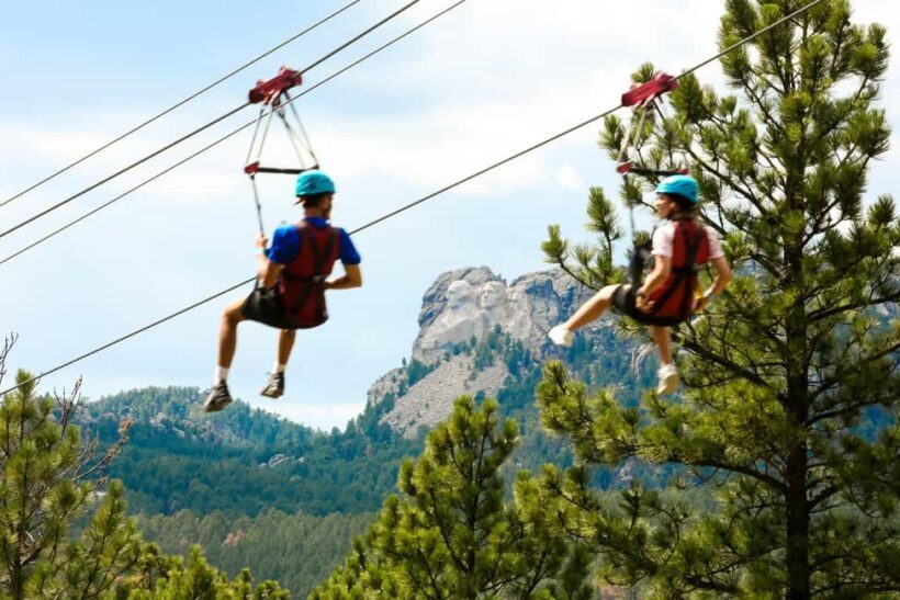 Keystone, SD: Pinnacle Zipline Tour by Mt. Rushmore - An Introduction to the Pinnacle Zipline Experience