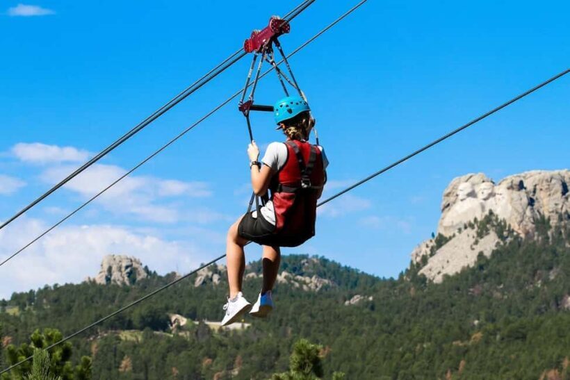 Keystone, SD: Pinnacle Zipline Tour by Mt. Rushmore - The Landscape and Views